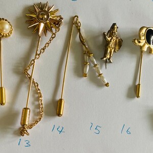 Stick Pins Hat Pins Flowers Rose Quartz Butterfly Mid - Etsy