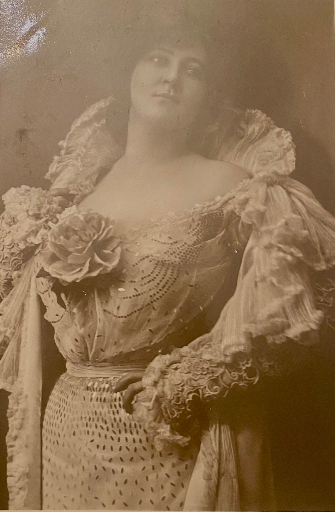 Silent Film Star Postcard, MAUD JEFFRIES 1869 to 1946 Antique Postcard ...