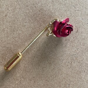 Stick Pins Hat Pins Flowers Rose Quartz Butterfly Mid - Etsy