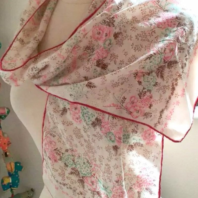 Pink Scarf Silk Italy - Etsy UK