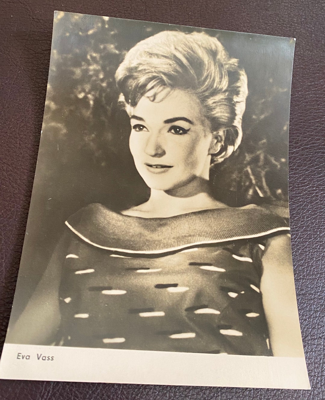 Hungarian Film Star Postcard, EVA VASS (1933 to 2019) Vintage Postcard ...