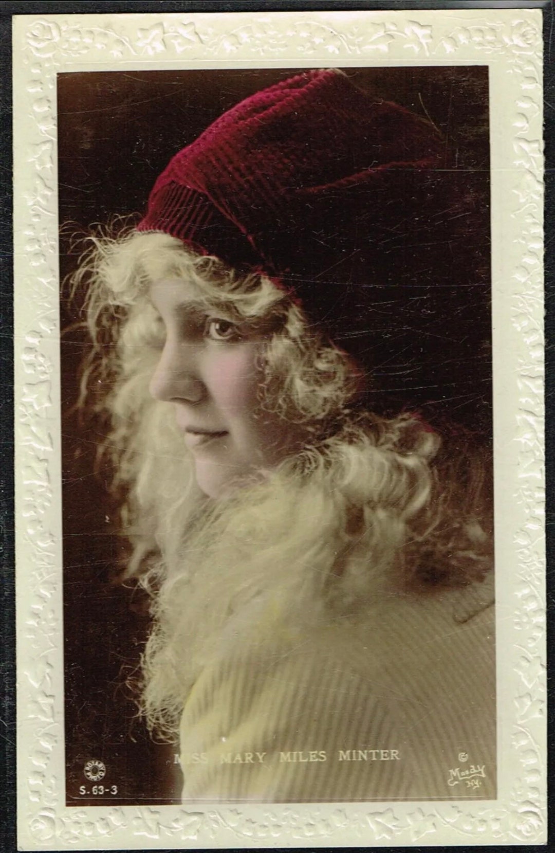 MARY MILES MINTER Silent Film Era Postcard, Famous American Actress ...