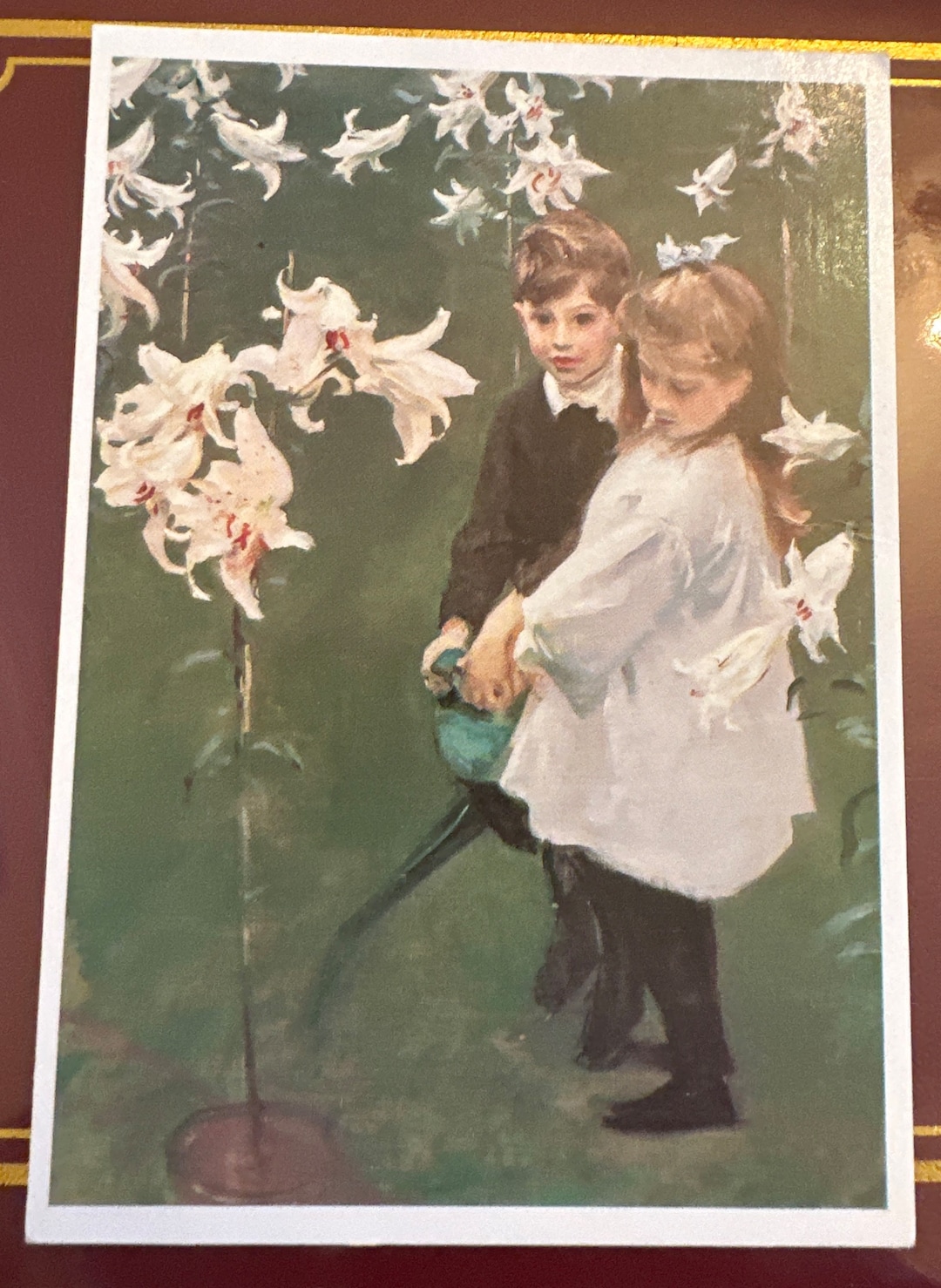 Garden Study of the Vickers Children, Artist John Singer Sargent ...