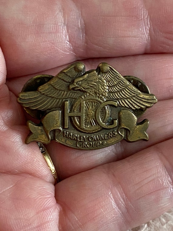 Biker Badge Pins, Hells Angels, Harley Davidson, Choo… - Gem