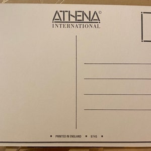 Brooklyn New York Postcard, Cityscape Publicity Athena 1980s, Vintage ...