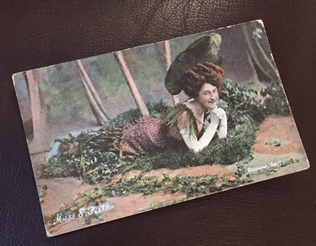 British Beauty Postcard, Vintage Paper Ephemera - Etsy