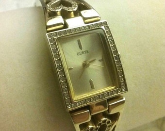 Silver Tone Watch | Etsy