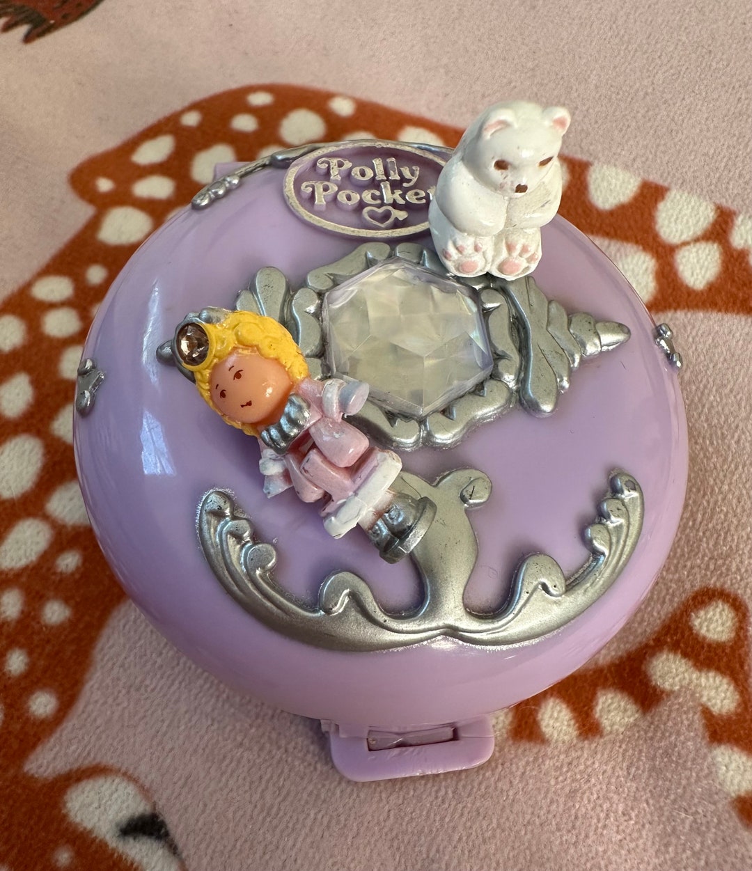 Polly Pocket Ice Kingdom Jewelled Palace, 1990s Vintage Toys, NO CHAIN ...