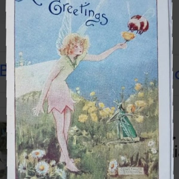 Fairy Postcard - Etsy