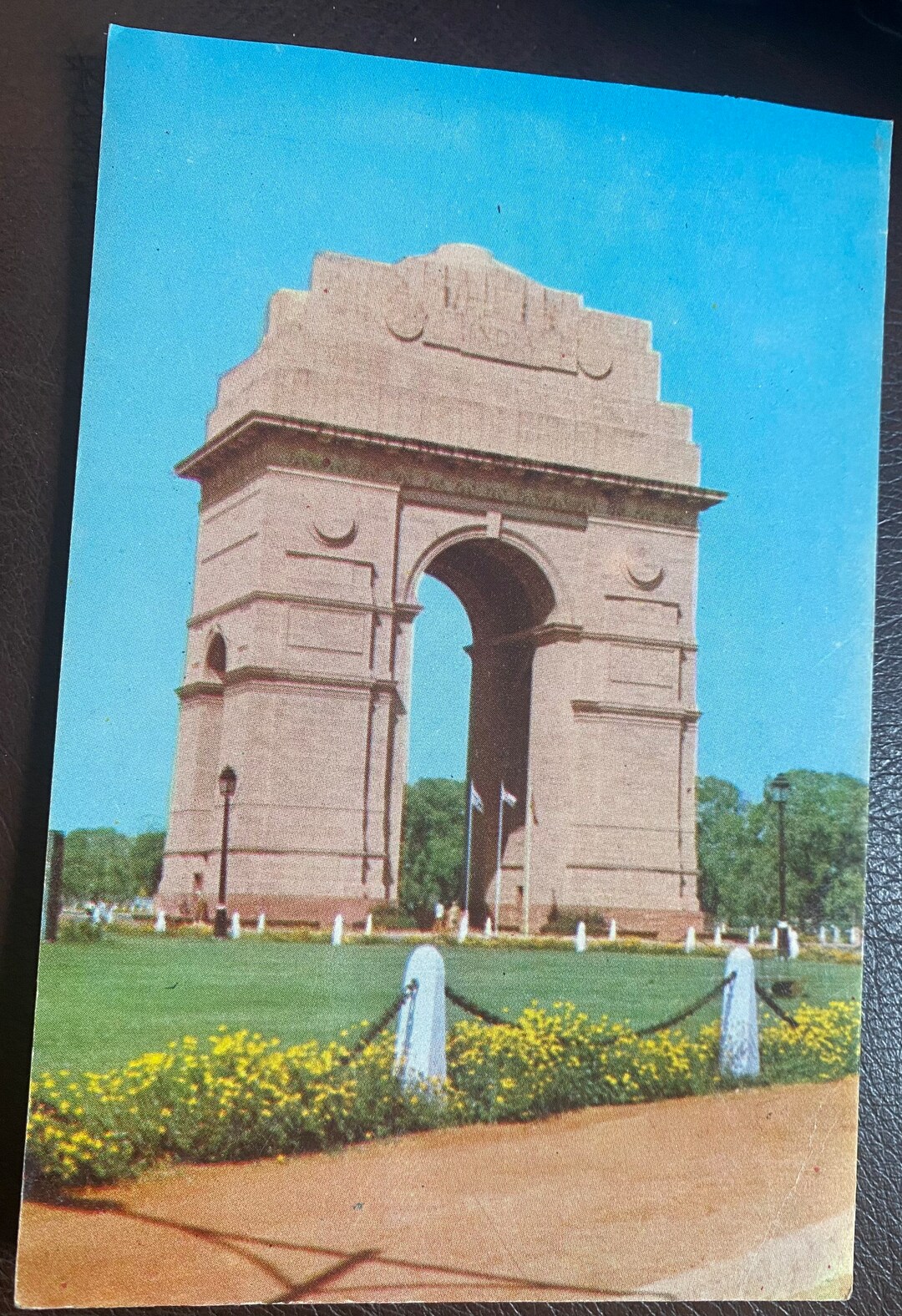 India Postcard, War Memorial New Delhi India 1980s Vintage Postcard ...