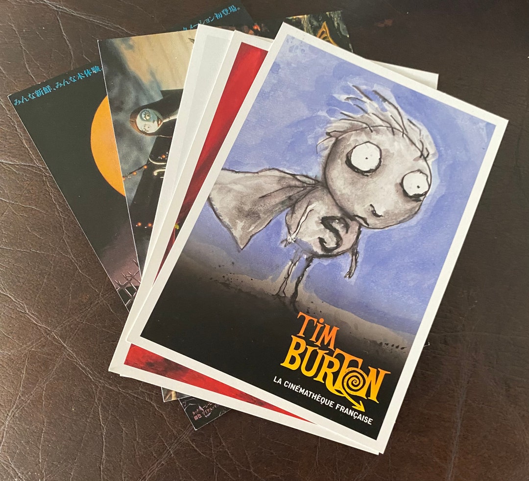 Tim Burton Publicity Postcards Choose One - Etsy