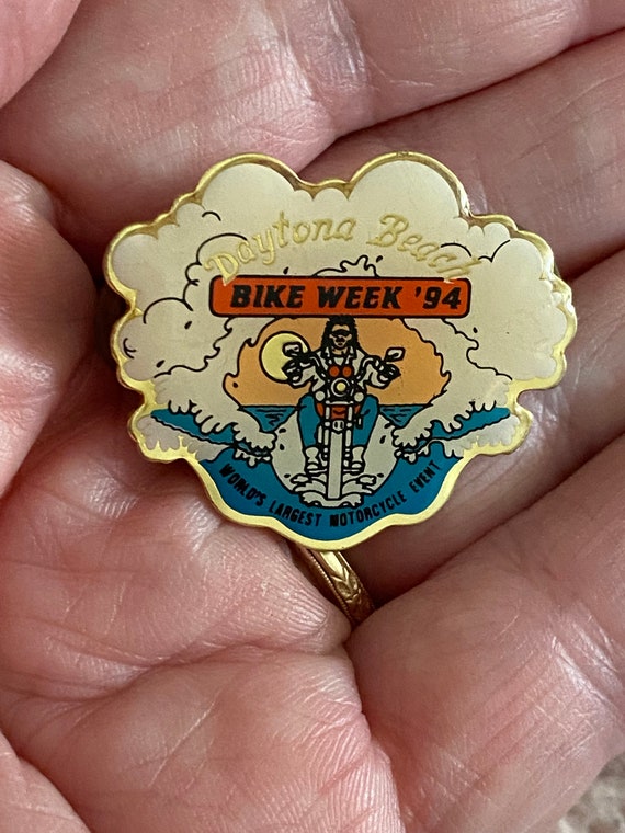 Biker Badge Pins, Hells Angels, Harley Davidson, Choo… - Gem