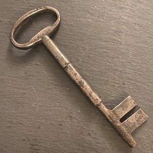 French Chateau Key, Cast Iron, 19th Century - Etsy