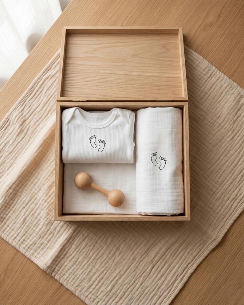 Baby Footprint SVG Bundle, Newborn Feet PNG, Baby Keepsake Cricut ...