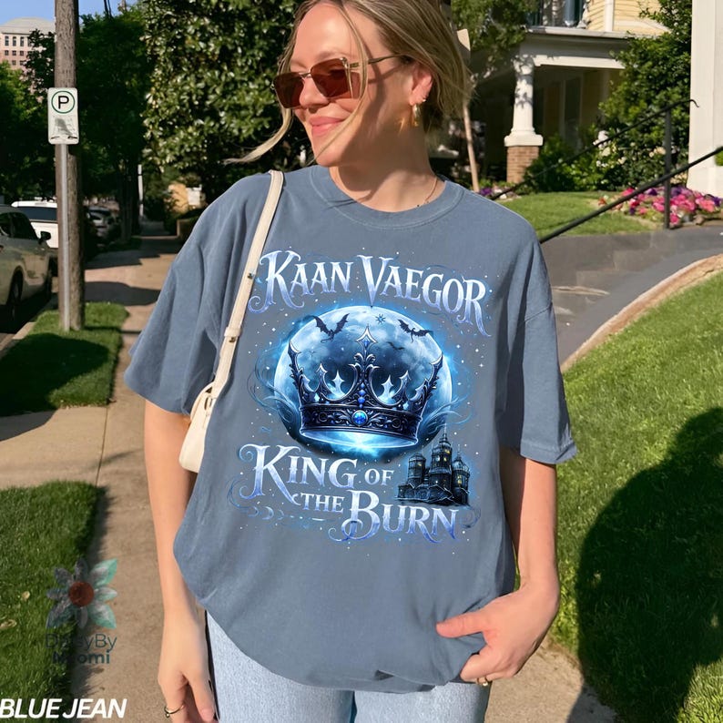 Kaan Vaegor Moonplume Dragon Comfort Colors Shirt, King of the Burn ...
