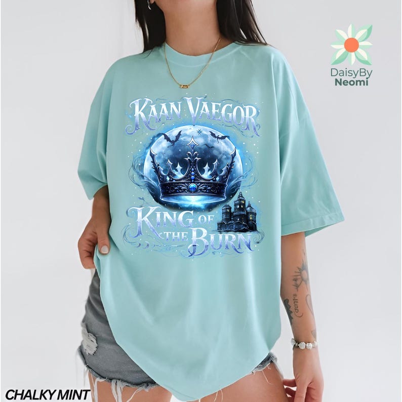 Kaan Vaegor Moonplume Dragon Comfort Colors Shirt, King of the Burn ...
