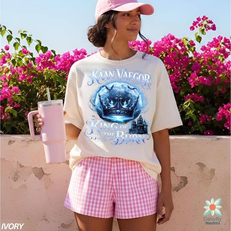 Kaan Vaegor Moonplume Dragon Comfort Colors Shirt, King of the Burn ...