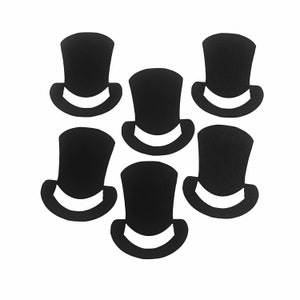 Top Hat Die Cuts // Party Decor // Party Favor // Grooms Die Cut ...