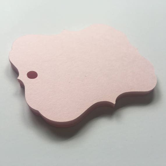 Style Die Cut Tags Fancy Bracket Label Wish Tags Gift Tags | Etsy