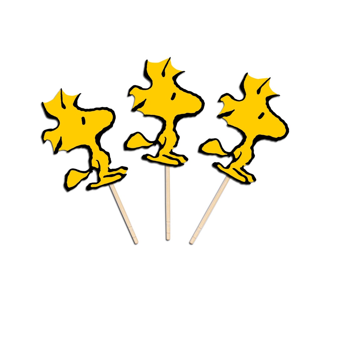 Woodstock Cupcake Toppers // Birthday Toppers // Party Confetti ...