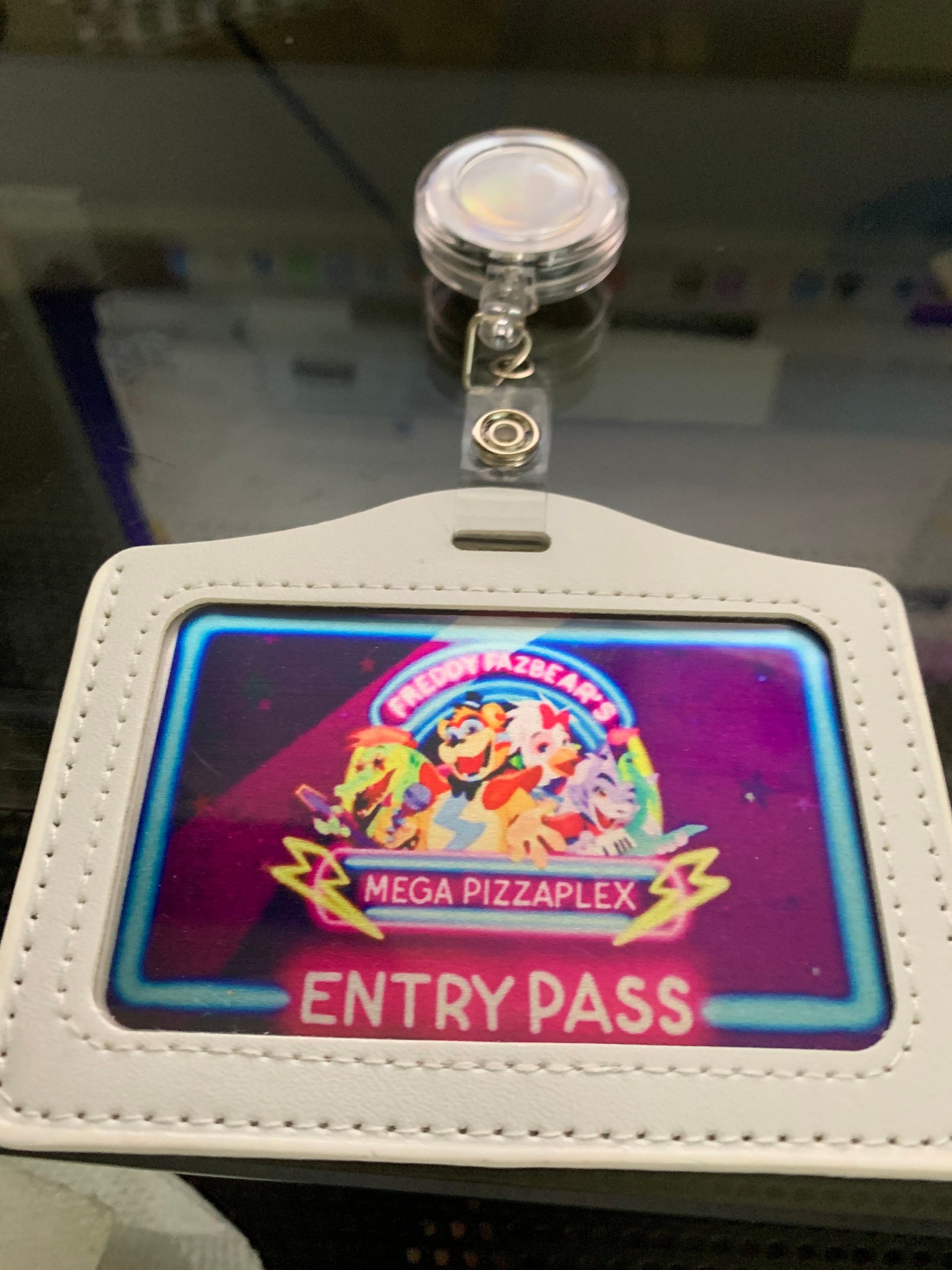 FNAF Entry Pass Freddy Fazbears Mega Pizza Plex aluminum - Etsy