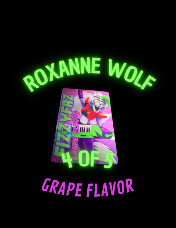 FNAF Roxanne Wolf's Fizzy Faz - Etsy