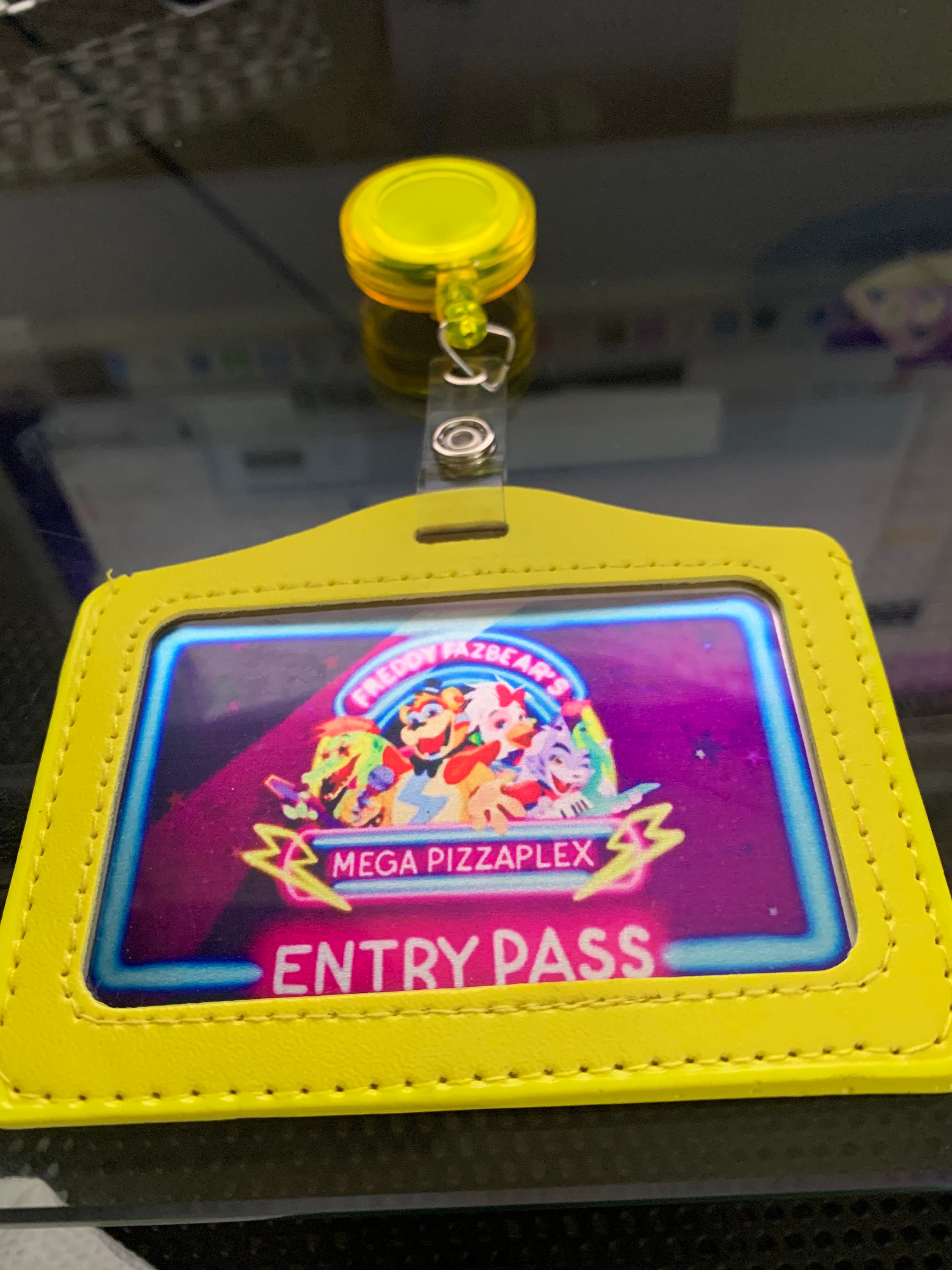 FNAF Entry Pass Freddy Fazbears Mega Pizza Plex aluminum - Etsy UK