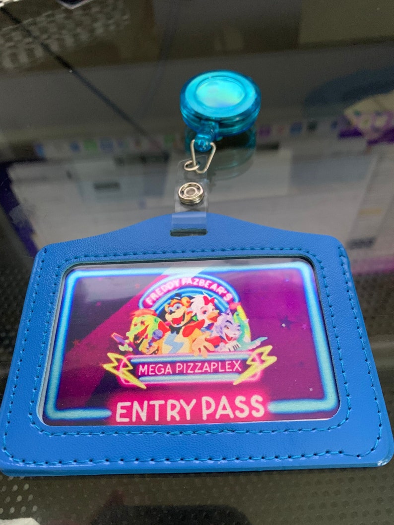 FNAF Entry Pass Freddy Fazbears Mega Pizza Plex aluminum - Etsy Australia