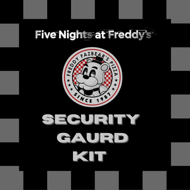 FNAF Security Guard Survival Kit - Etsy