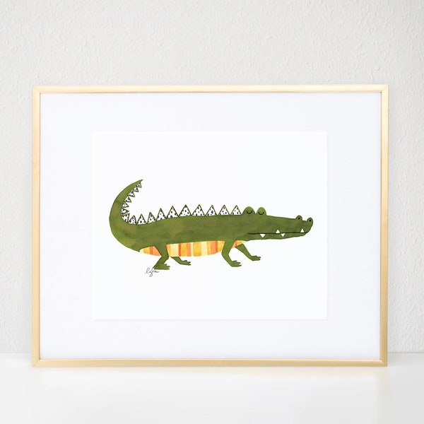 Alligator Nursery - Etsy