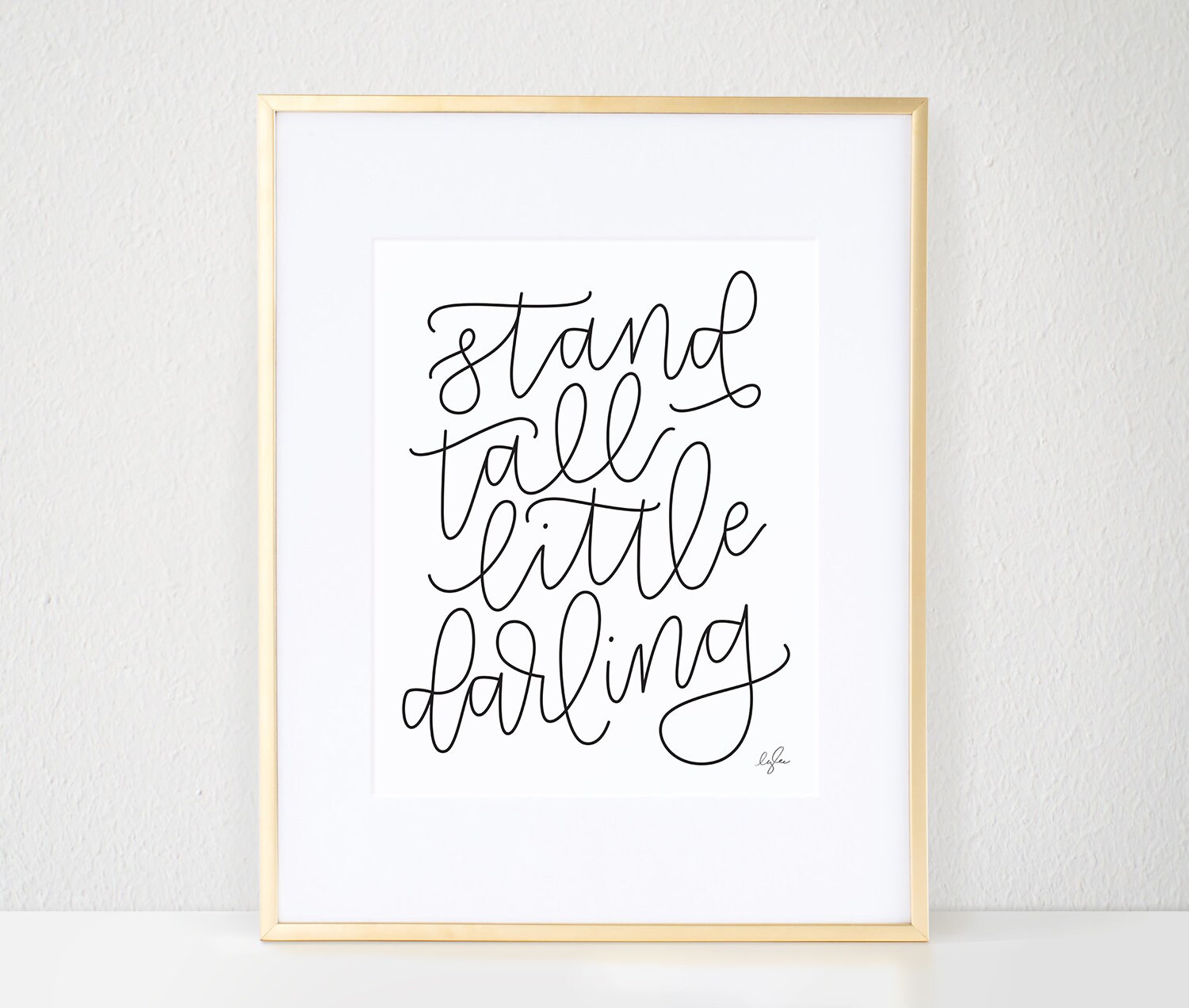 Flamingo and Stand Tall Nursery Prints Animal Print Cute - Etsy