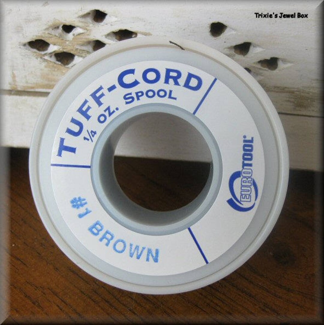 Tuff-cord Size 1 Brown Approximately 195ft - Etsy