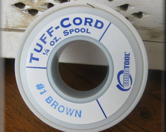 Tuff-cord - Size #1 Brown Approximately 195ft - Etsy