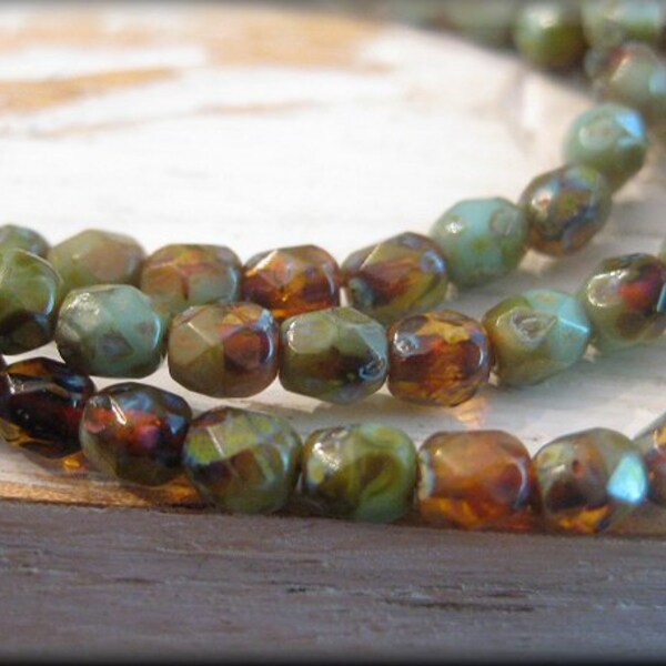 Fire Polished Beads - Etsy