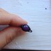 Black Amethyst Ring - Amethyst Stacking Ring - Steampunk Amethyst Ring ...