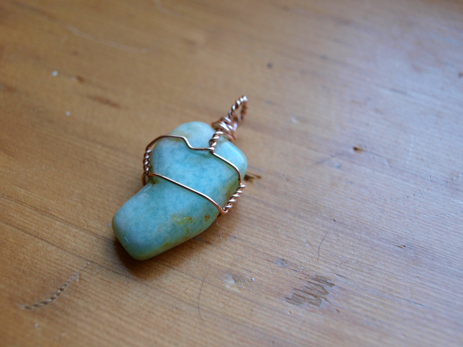 Place a Custom Order for a Simple Copper Wire-wrapped Healing | Etsy