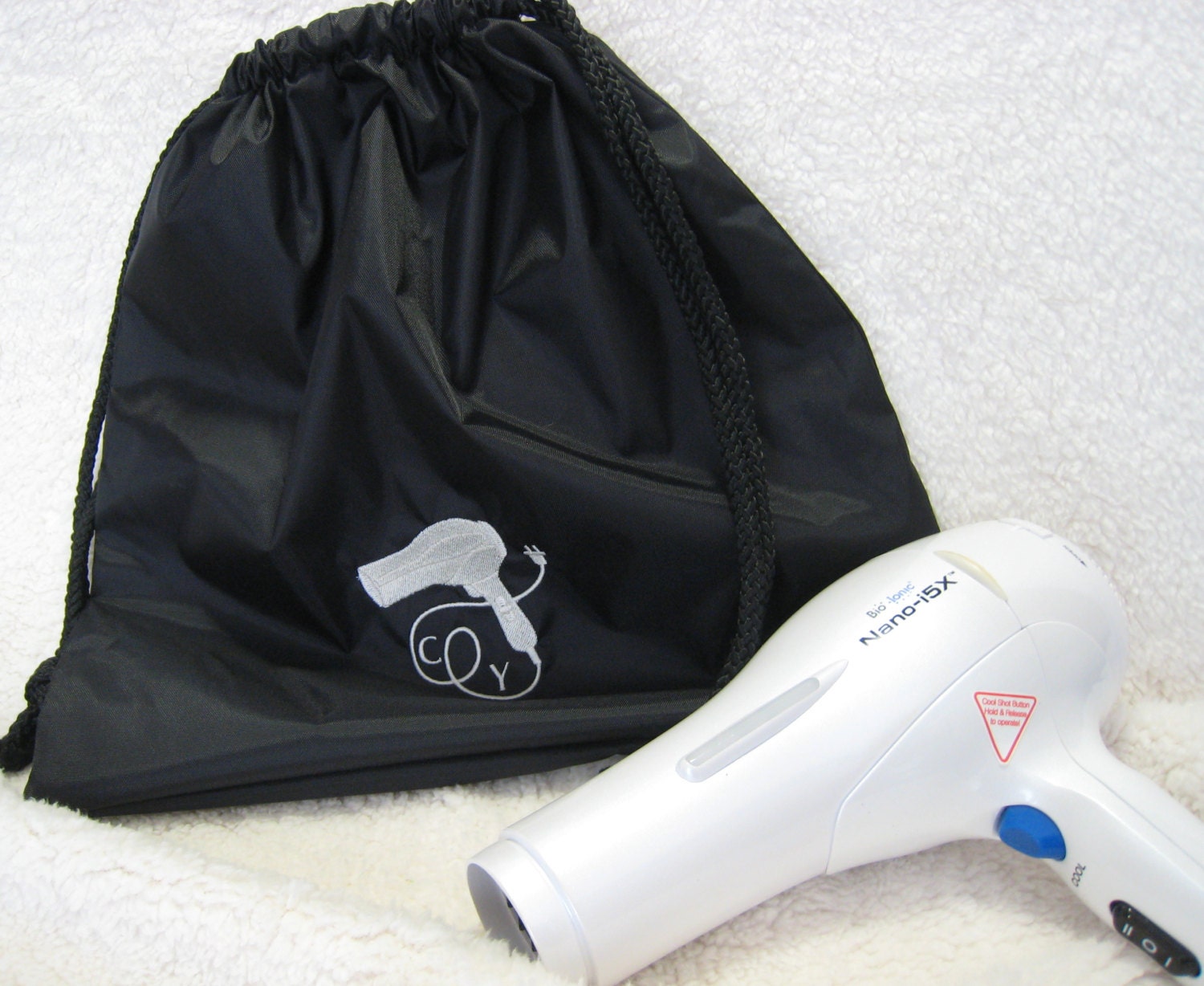 Personalized Hair Dryer Bag Storage - Etsy