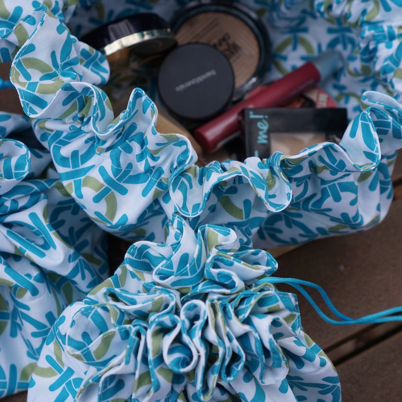 Drawstring Makeup Bag - Etsy