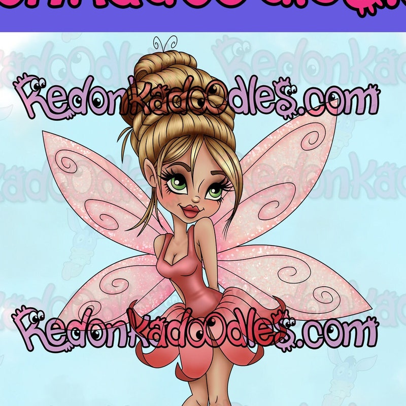 Fairy Digi Stamps - Etsy