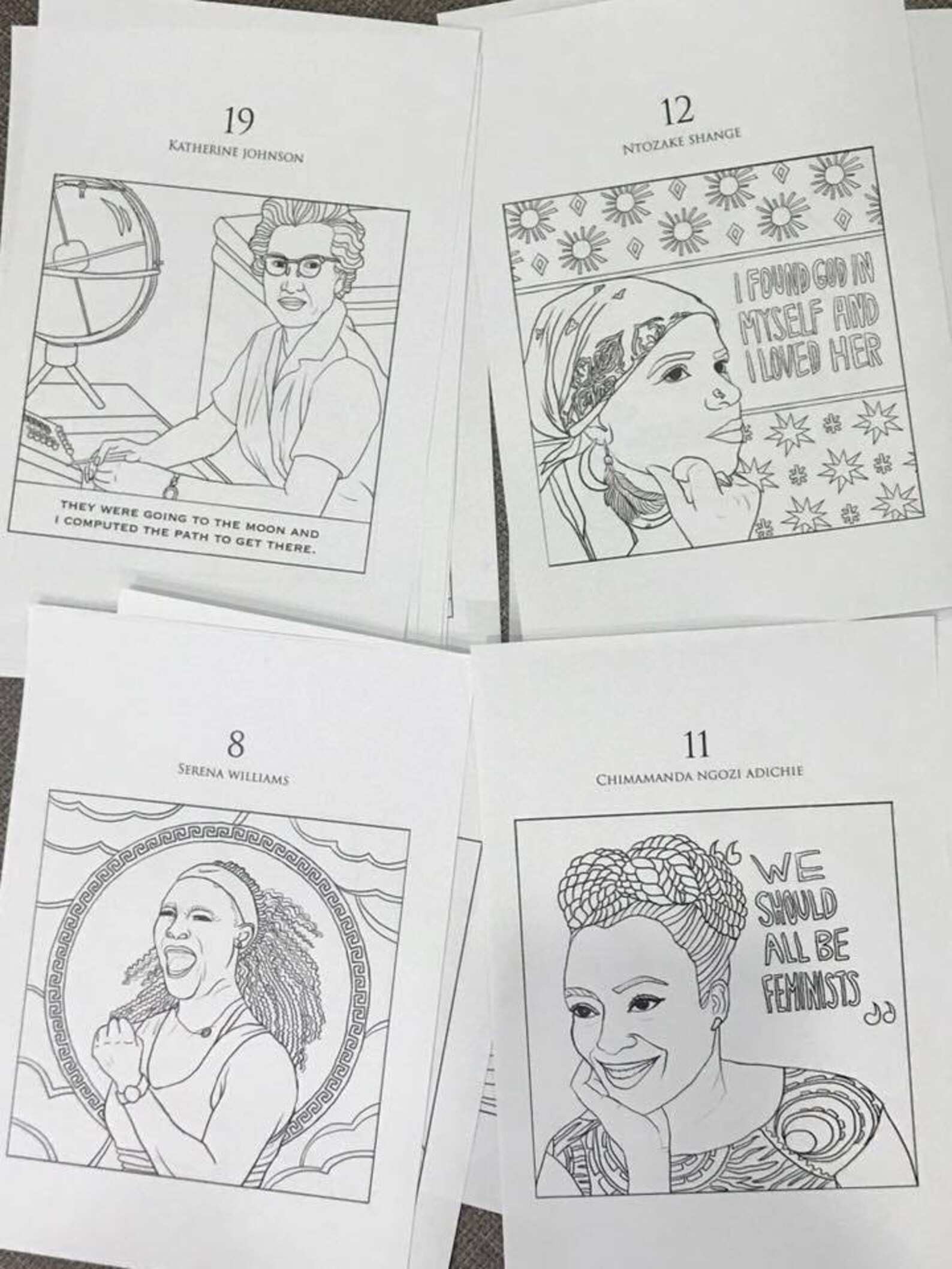 28 Amazing Black Women Coloring Book - Etsy