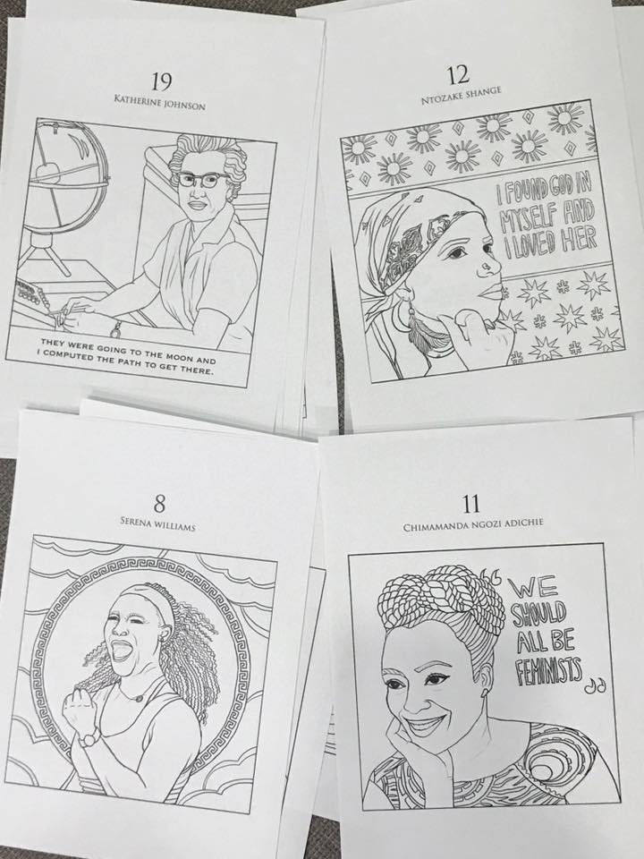 28 Amazing Black Women Coloring Book - Etsy