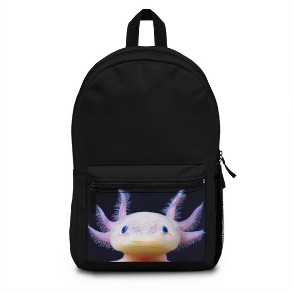 Cute Axolotl Backpack - Etsy