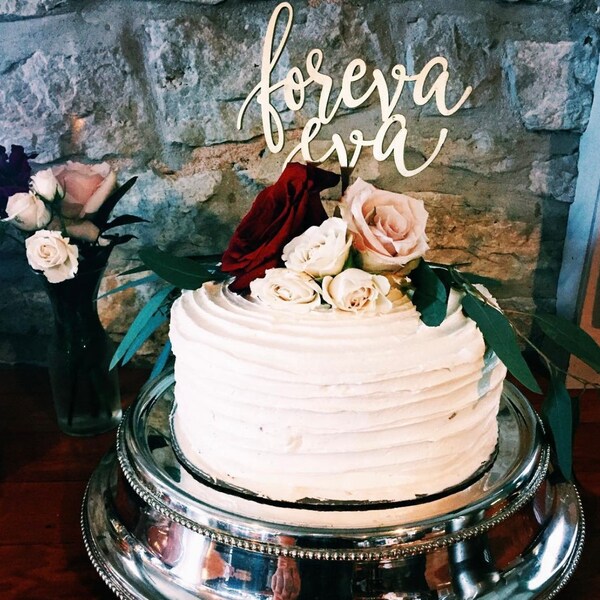 Foreva Eva Cake Topper - Etsy