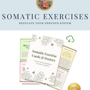 Somatic Exercise Cards & Posters – Nervous System Regulation (digital ...