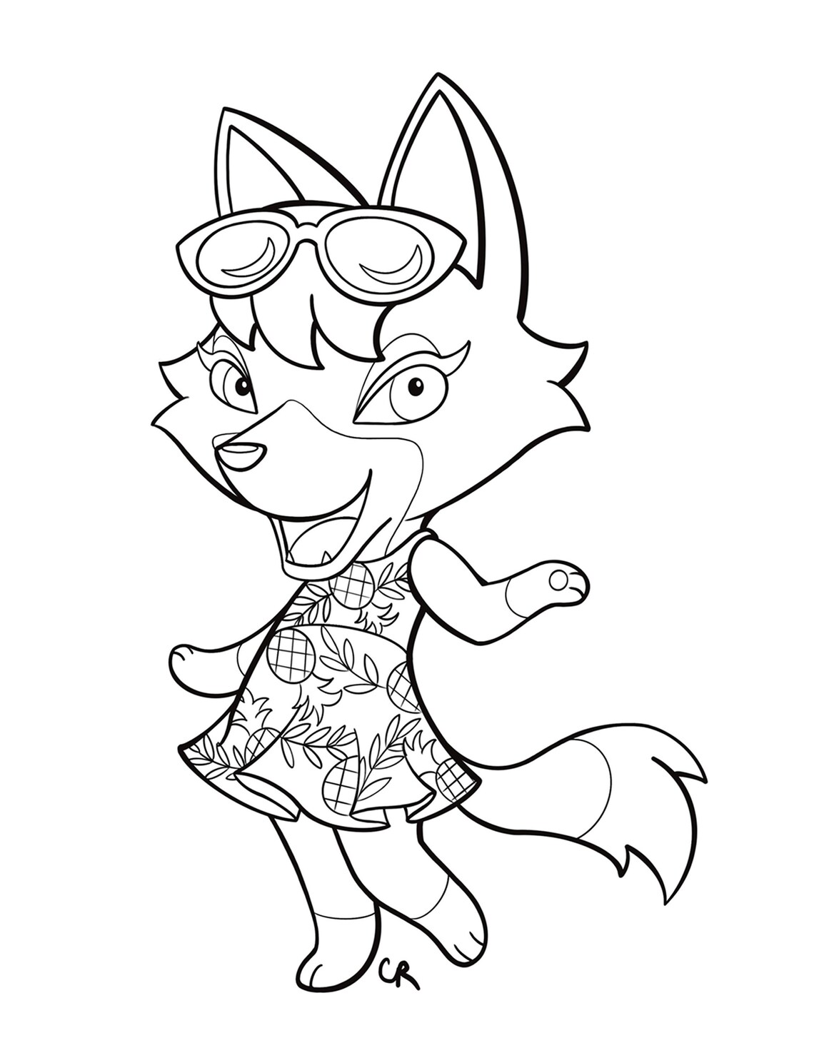 Printable Animal Crossing Coloring Pages Pack 2 - Etsy Singapore