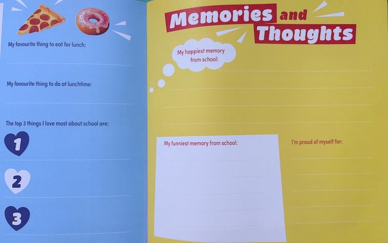 Primary School Leavers Yearbook – Year 6 Memory Book for UK Schools ...