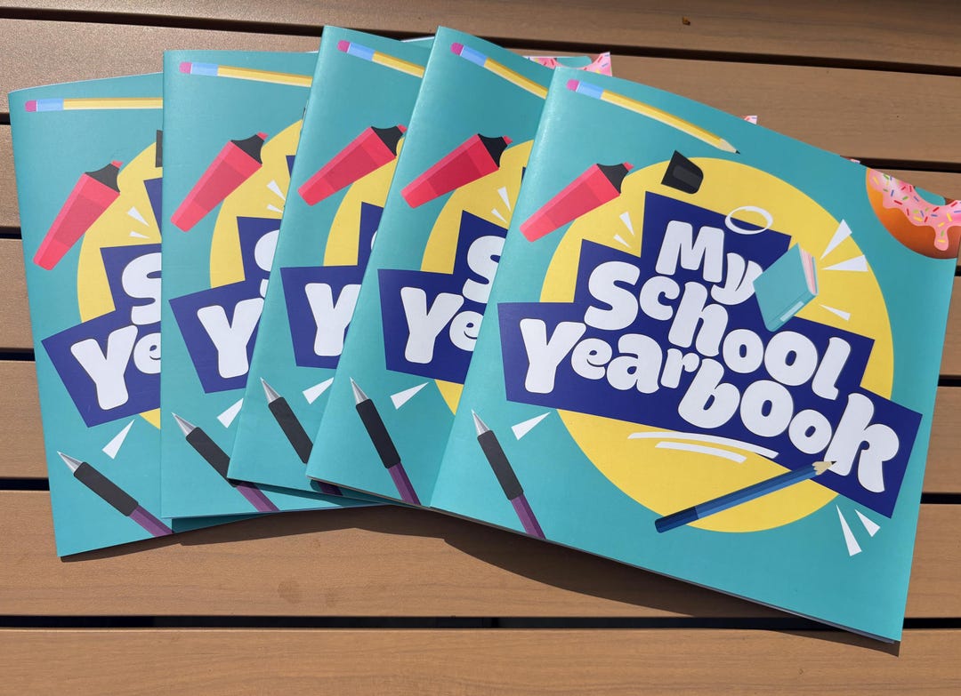 Primary School Leavers Yearbook – Year 6 Memory Book for UK Schools ...