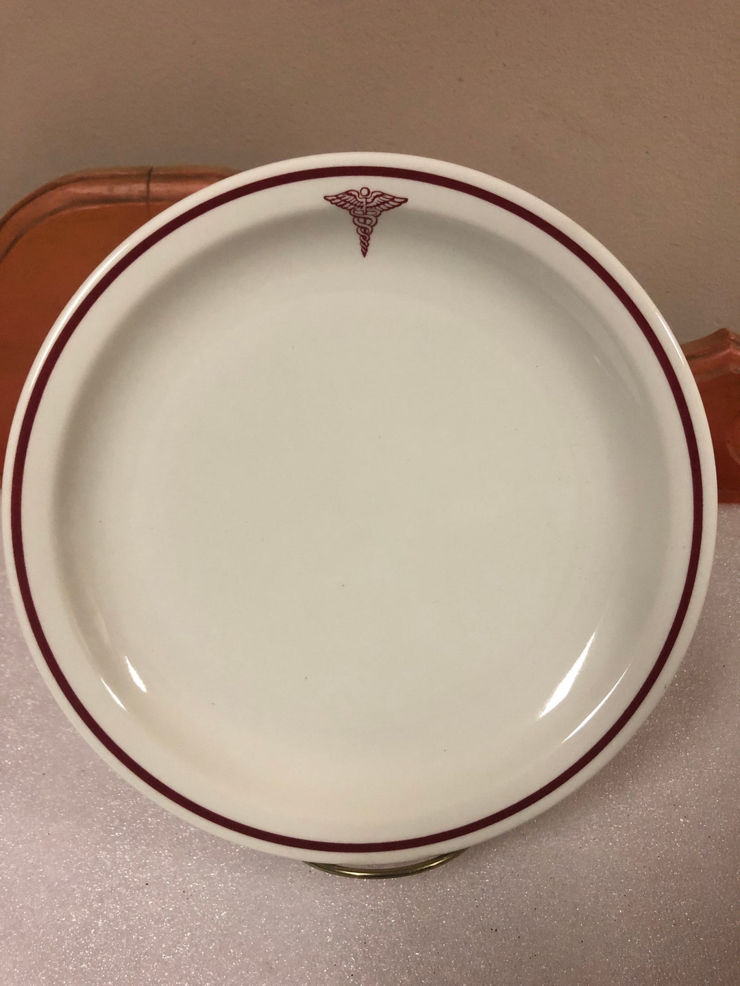 Vintage U S Army Medical Corps Dinner Plate Buffalo China Restaurant ...