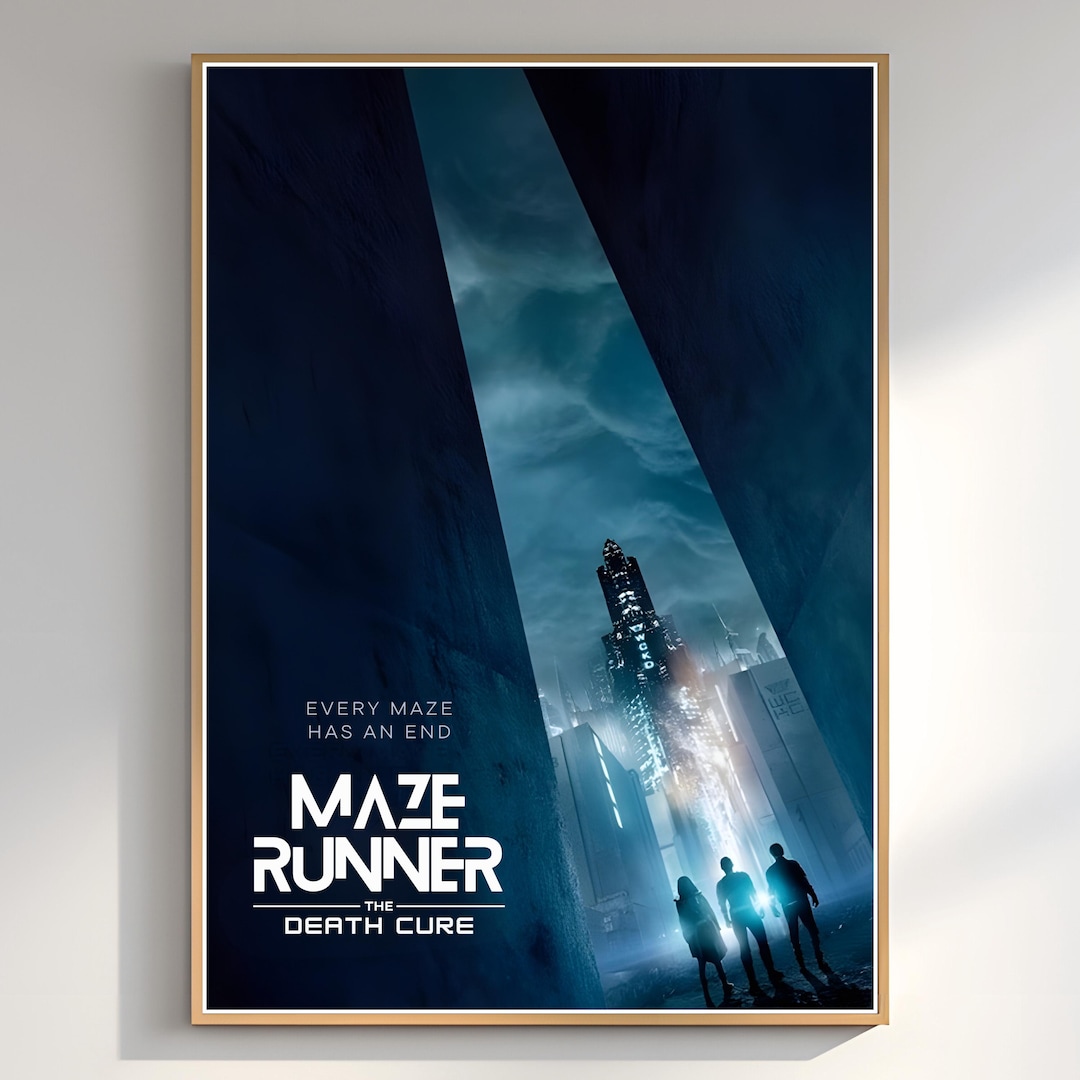 The Maze Runner: the Deatch Cure Poster, Final Chapter, Dystopian Movie ...
