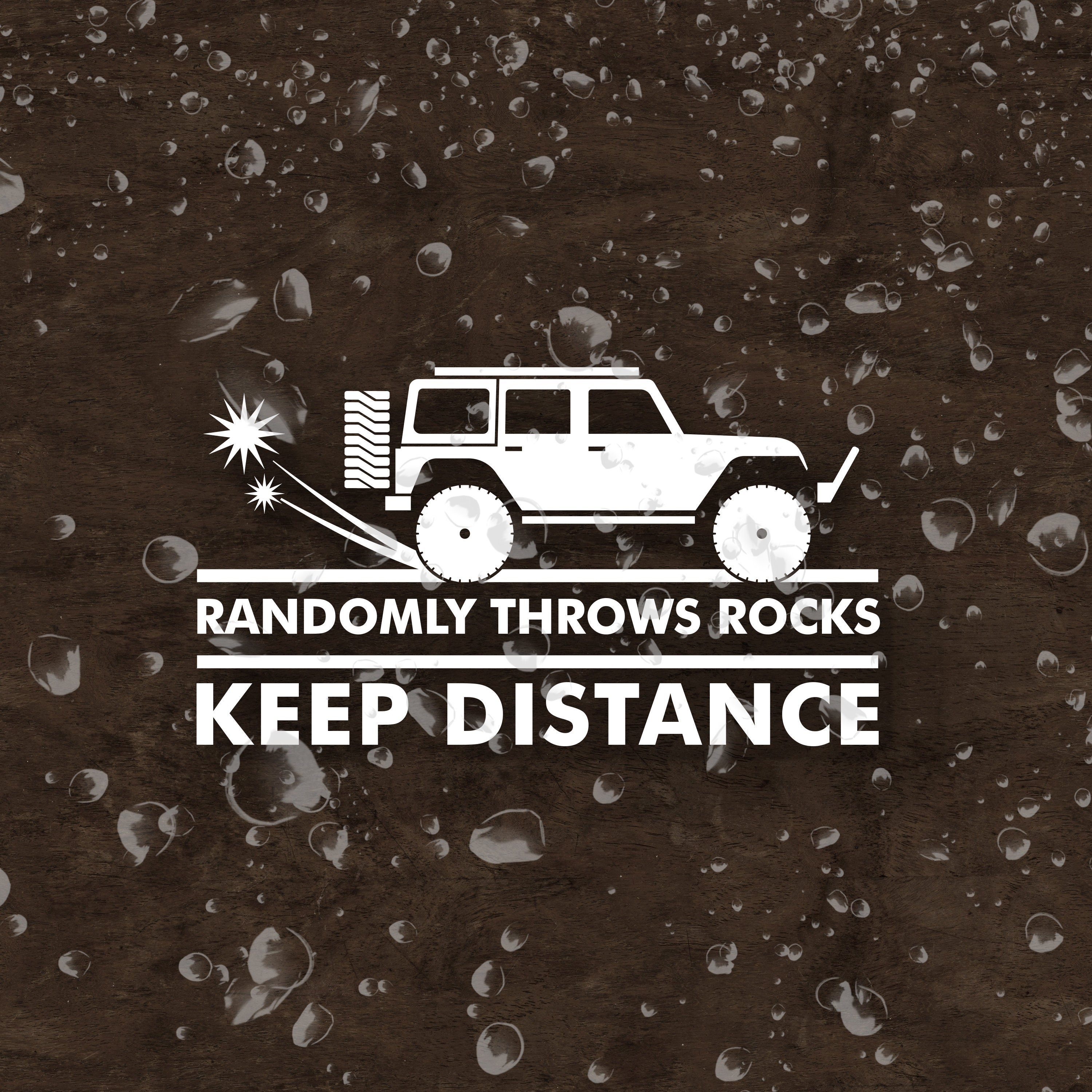 Keep Distance Decal 4 Doors - Etsy